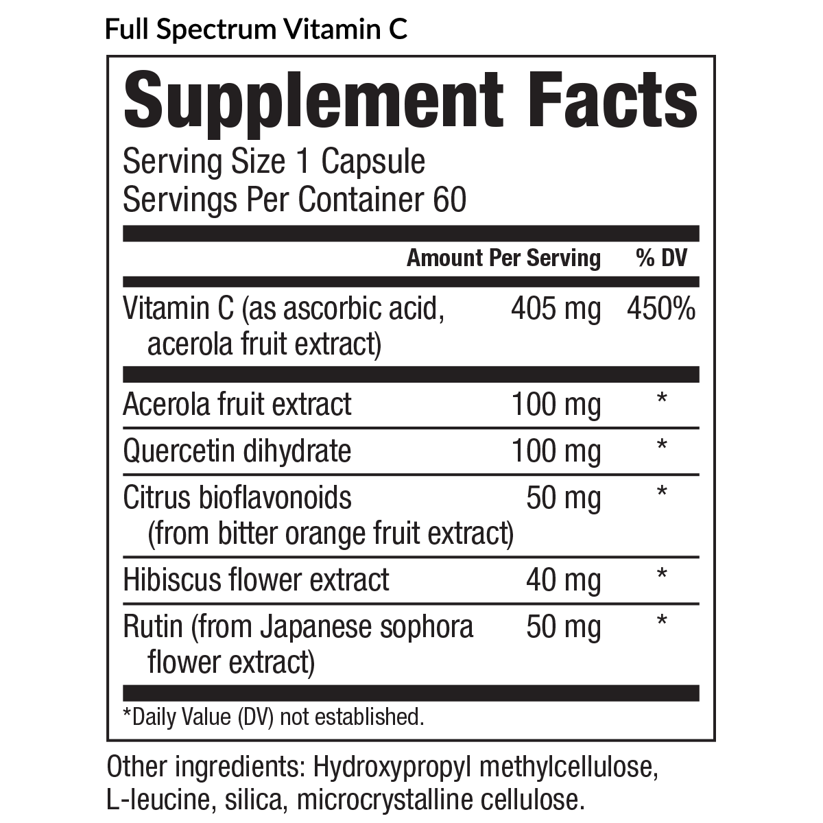 Full Spectrum Vitamin C